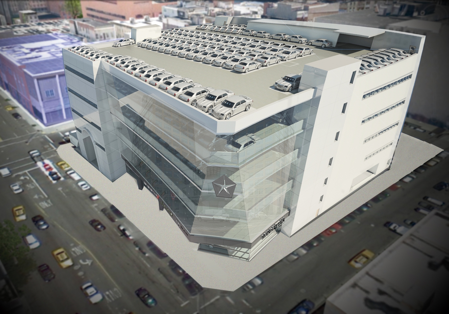 Chrysler Dealership Visualization - Automotive Dealership Design